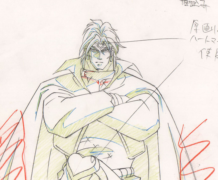 Jojo's Bizarre Adventure Anime Genga Drawing Not Cel Animation Art Dio ...