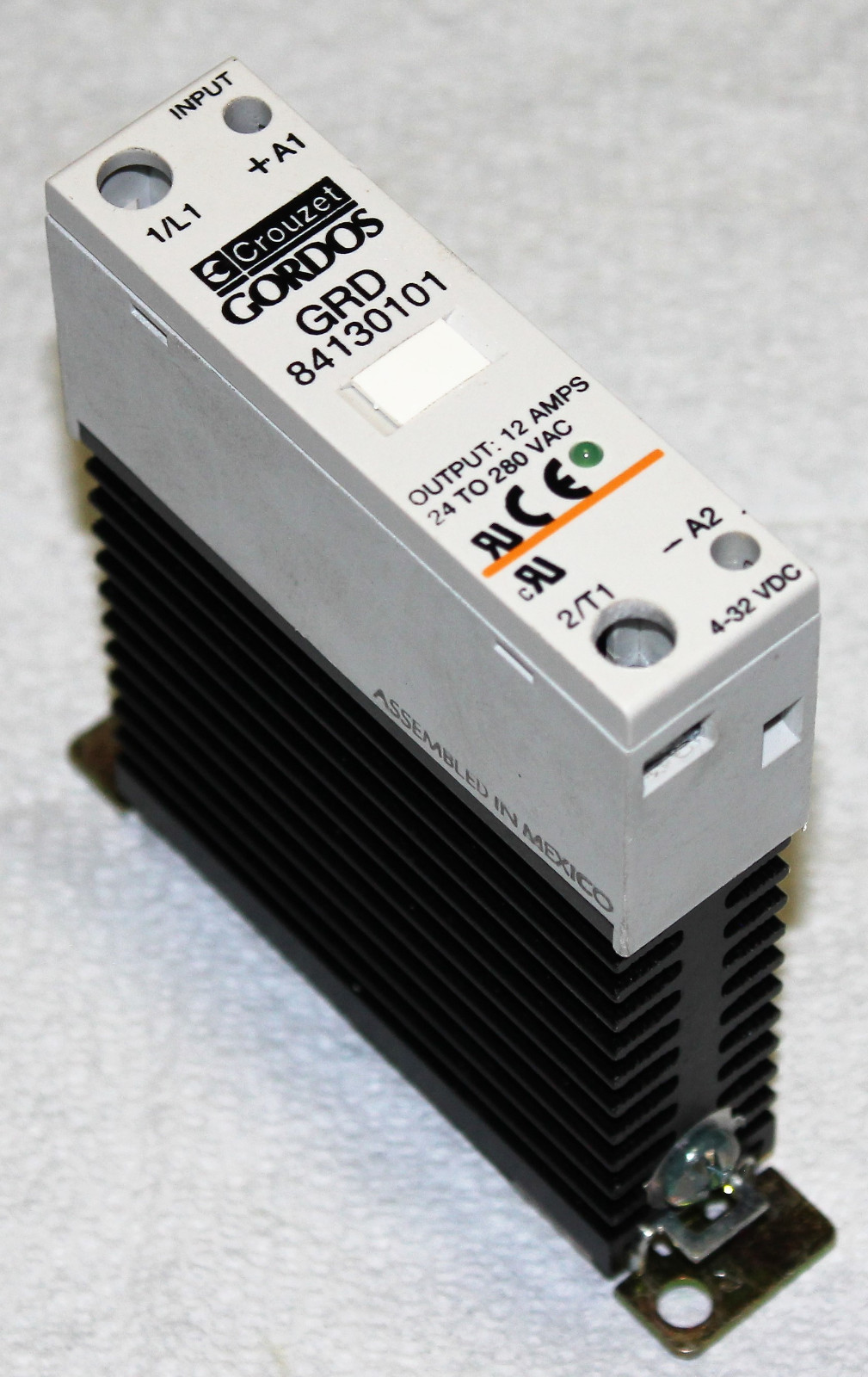 CROUZET GORDOS GRD 84130101 SOLID STATE RELAY 12 AMPS 24 to 280 VAC | eBay