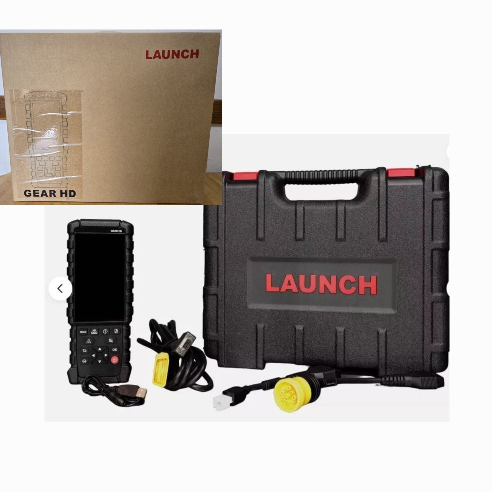 Launch Usa Gear Hd Commercial Vehicle Diagnostic Scan Tool