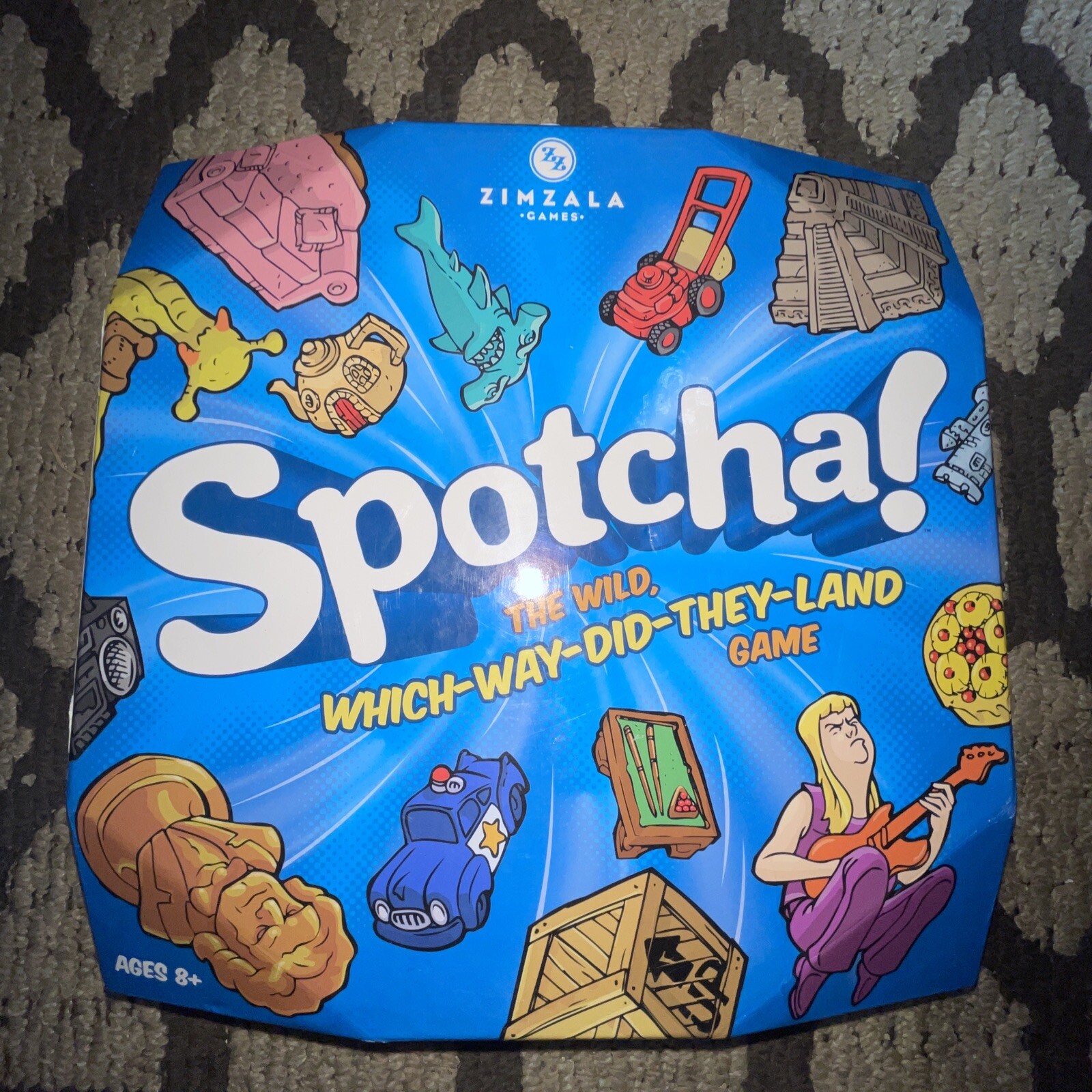 Spotcha! Zimzala Dice Card Game Excellent Condition 100% Complete! | eBay