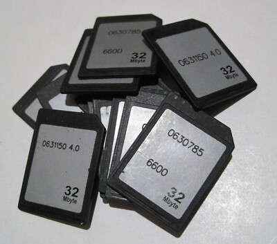 Lot of 12x 32MB MMC Memory Cards – Used Multimedia Cards for Nokia ...