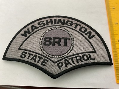 Washington State Patrol SRT collectors Full size patch and New | eBay