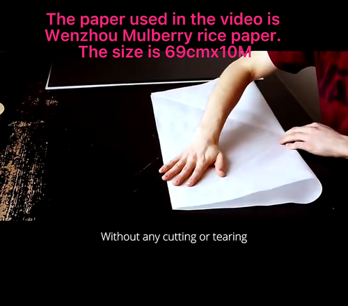 1 Roll Best Wenzhou Xuan Rice Paper Mulberry Bark Fiber Painting ...