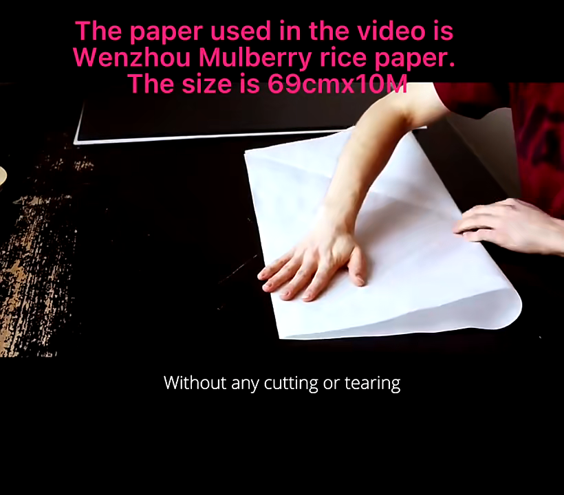 1 Roll Best Wenzhou Xuan Rice Paper Mulberry Bark Fiber Painting ...