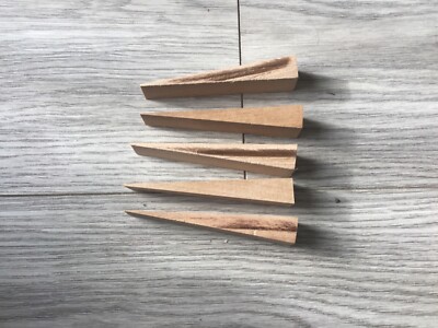 5 off Handmade Hardwood Wooden Wedges / Door Stop solid wood | eBay UK