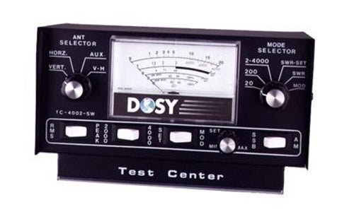 Dosy TC-4002-SW Benchtop Power & SWR Meter with Antenna Switch 4000 ...
