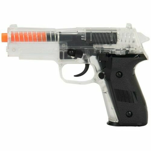 SIG SAUER P228 LICENSED CLEAR SPRING AIRSOFT PISTOL HAND GUN 6mm BBs | eBay