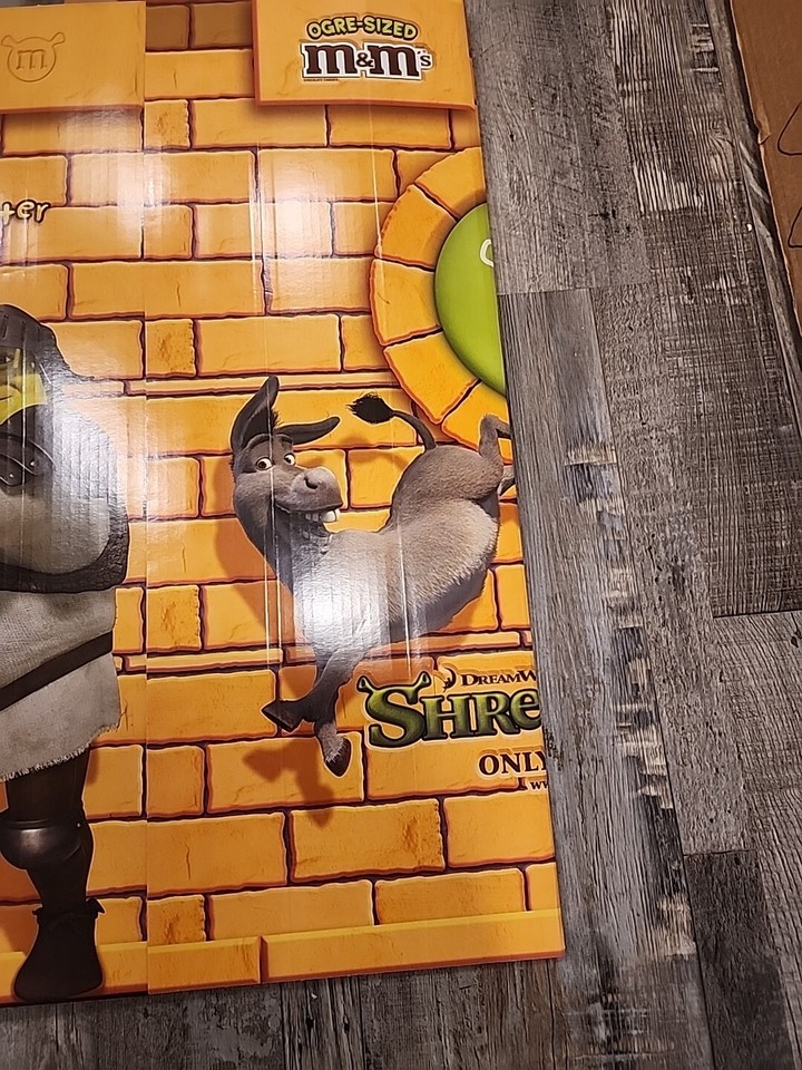 M&M's Shrek The Third Display Store Castle Movie Promo Store Display ...