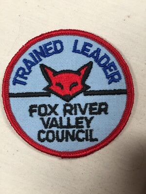 Fox River Valley Council Trained Leader BSA Activity Patch | eBay