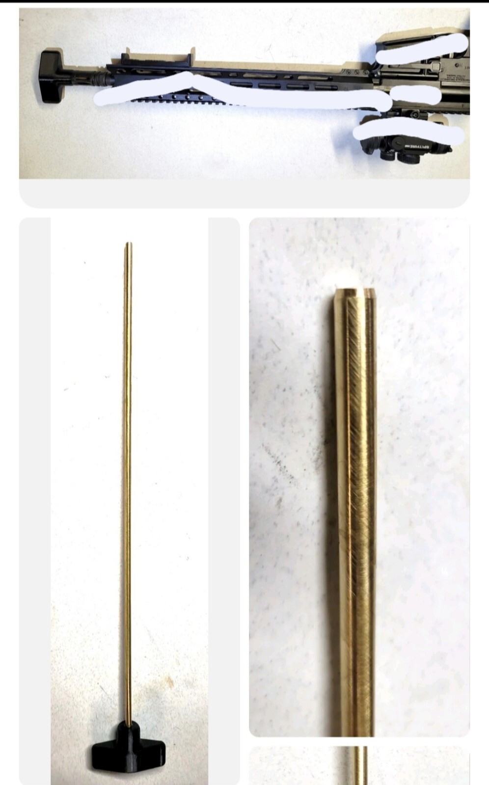 BRASS SQUIB ROD PCC LENGTH | eBay