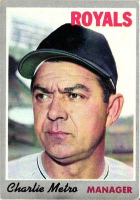 CHARLIE METRO 1970 Topps #16 FREE SHIP 50% OFF B1002R1S3P11 | eBay