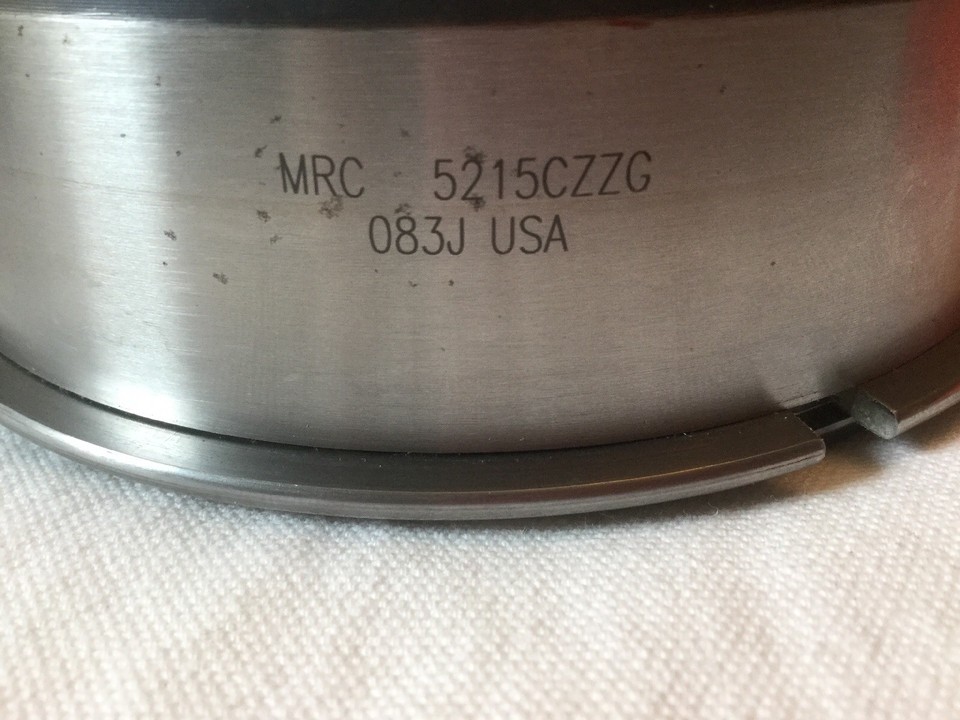 MRC (SKF) 5215 Bearing Part# 5215CZZG New Old Stock Double Seal Double ...