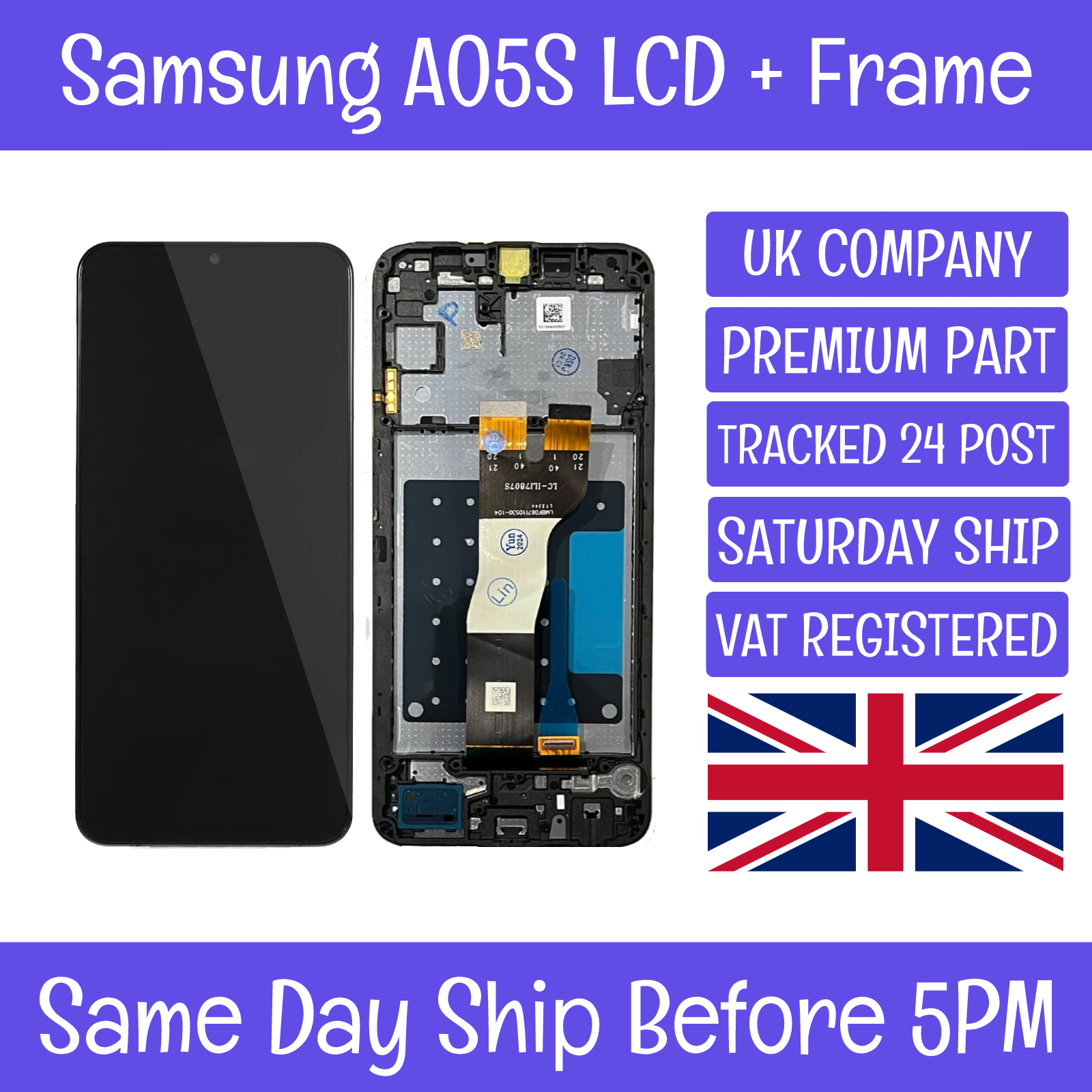 Samsung Galaxy A05S SM-A057 Replacement LCD Display Screen Touch ...