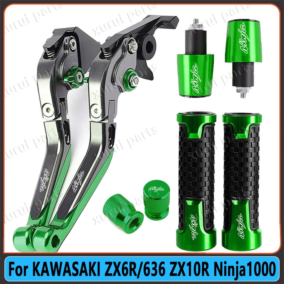 For KAWASAKI ZX6R/636 ZX10R Ninja1000 CNC Brake Clutch Lever Handle ...