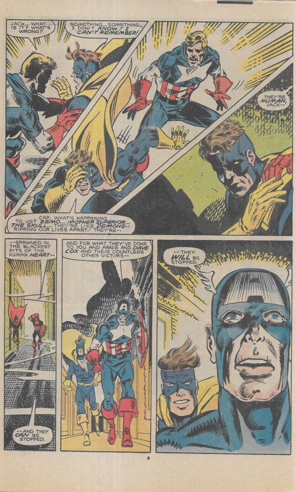 Captain America Comic 296 Copper Age First Print 1984 Dematteis Neary ...