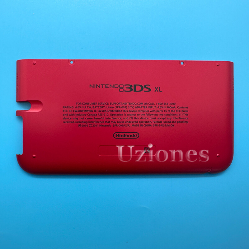 Replace For Nintendo 3DS XL 3DS LL Front & Back Case Housing Shell ...