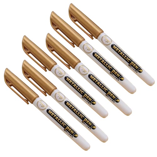 0.7mm EF Tip Epoxy Resin Acrylic Paint Highlight Pen Metallic Permanent ...