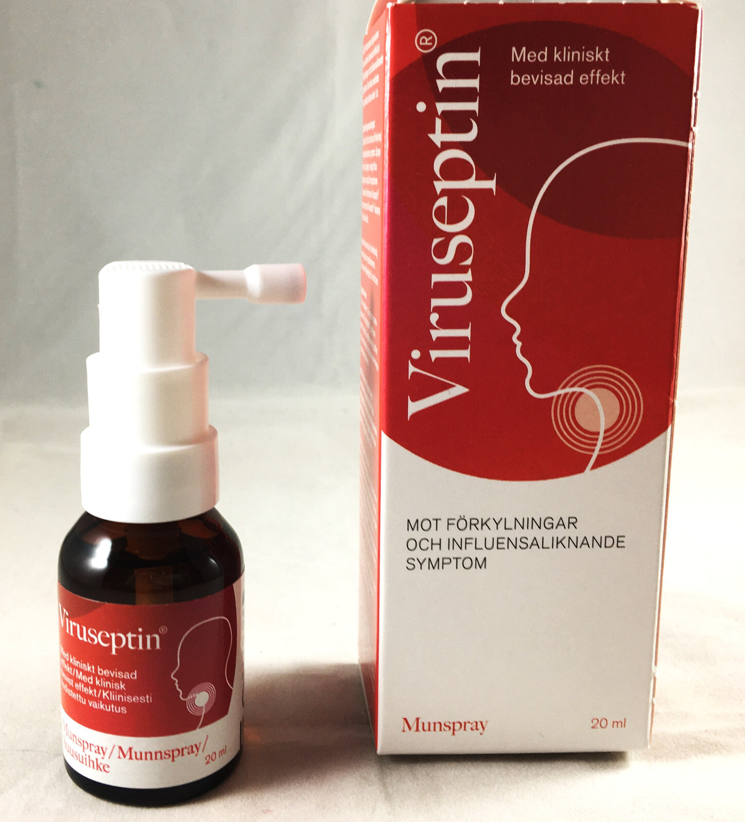 Viruseptin Oral Spray 20 ml Swedish Carrageenan Spray Exp Jan 2026 | eBay