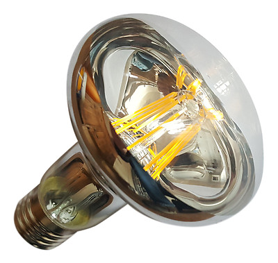 R80 E27 (ES) 240V 8W 800LM WARM WHITE (2700K) LED FILAMENT BULB ~80W | eBay