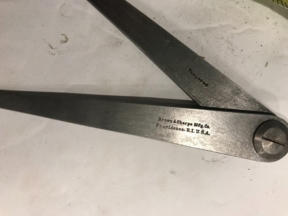 Brown & Sharp MFG.CO. Outside Flat Calipers 4 inch~~USA~~ | eBay