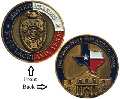 MA = Master-At-Arms ~ A-School ~ U.S. Navy Challenge Coins ~ | eBay