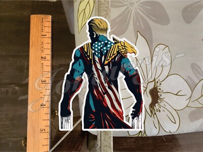 The Boys Homelander Custom Sticker Decal 2 manga dc marvel comics anime ...