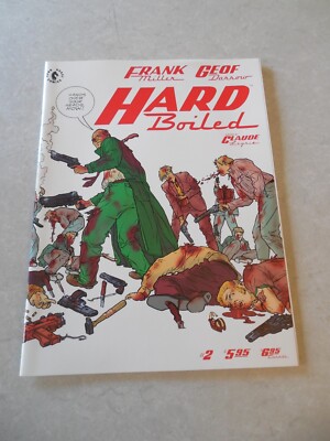 HARD BOILED #2, DARK HORSE COMICS, 1990, FRANK MILLER, GEOF DARROW, 9.4 ...