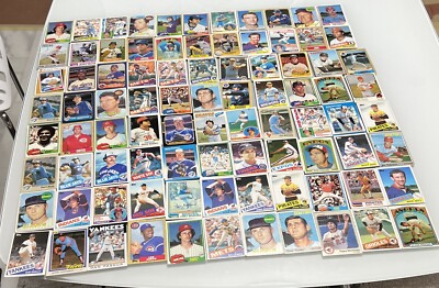 Mixed Vintage Lot Of 80 MLB PITCHERS baseball cards Ex - NM Condition ...