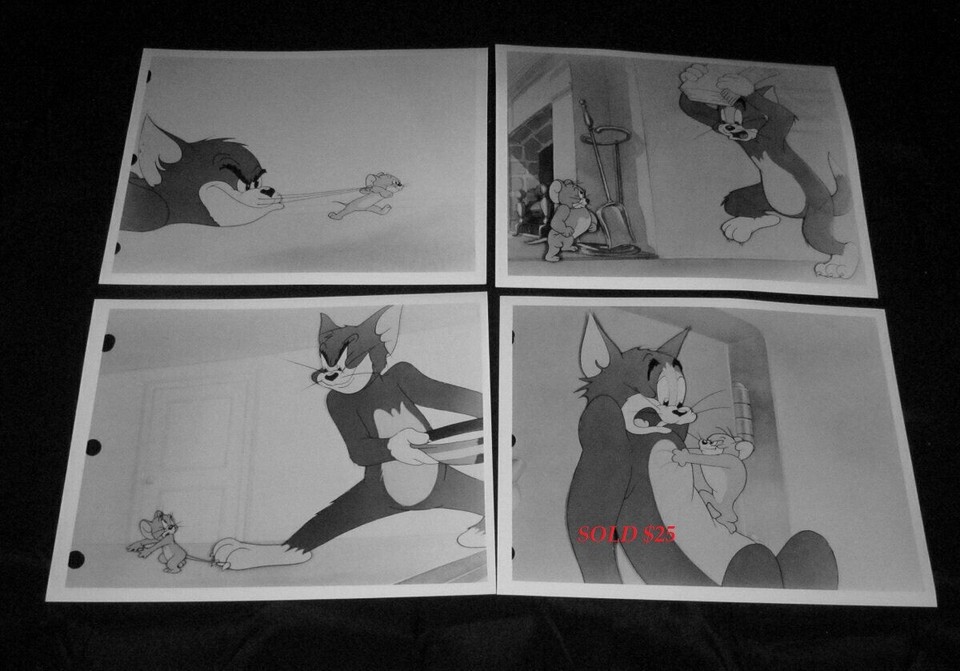 Orig TOM & JERRY PressKit Stills COUSIN MUSCLES MOUSE $16 Each COMBINED ...