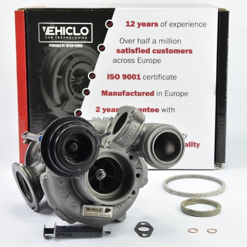 Turbocharger 769155 BMW X5 X6 5 6 7 4395 ccm 300 kW 408 BHP + GASKETS ...
