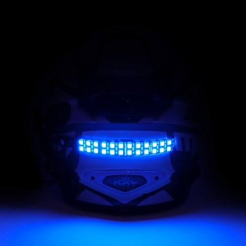 BLIZZARD BUSTER - Color Selectable Snowmobile Helmet Safety Light RGB ...