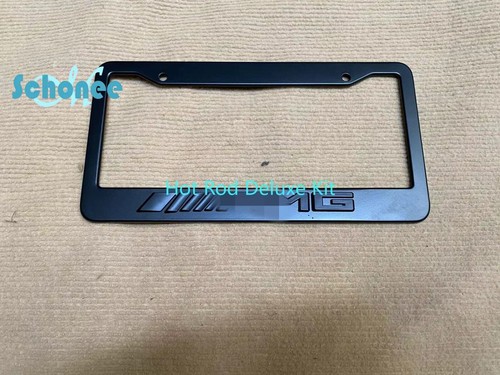 Matte 3D Emblem Number Plate Matte License Plate Frame For Mercedes ...