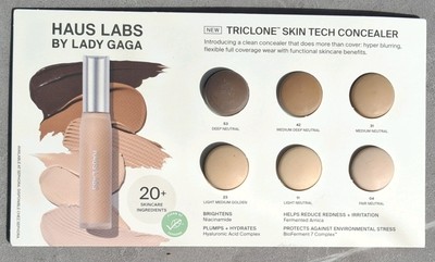 Haus Labs Triclone Skin Tech Concealer Sample Card | eBay UK
