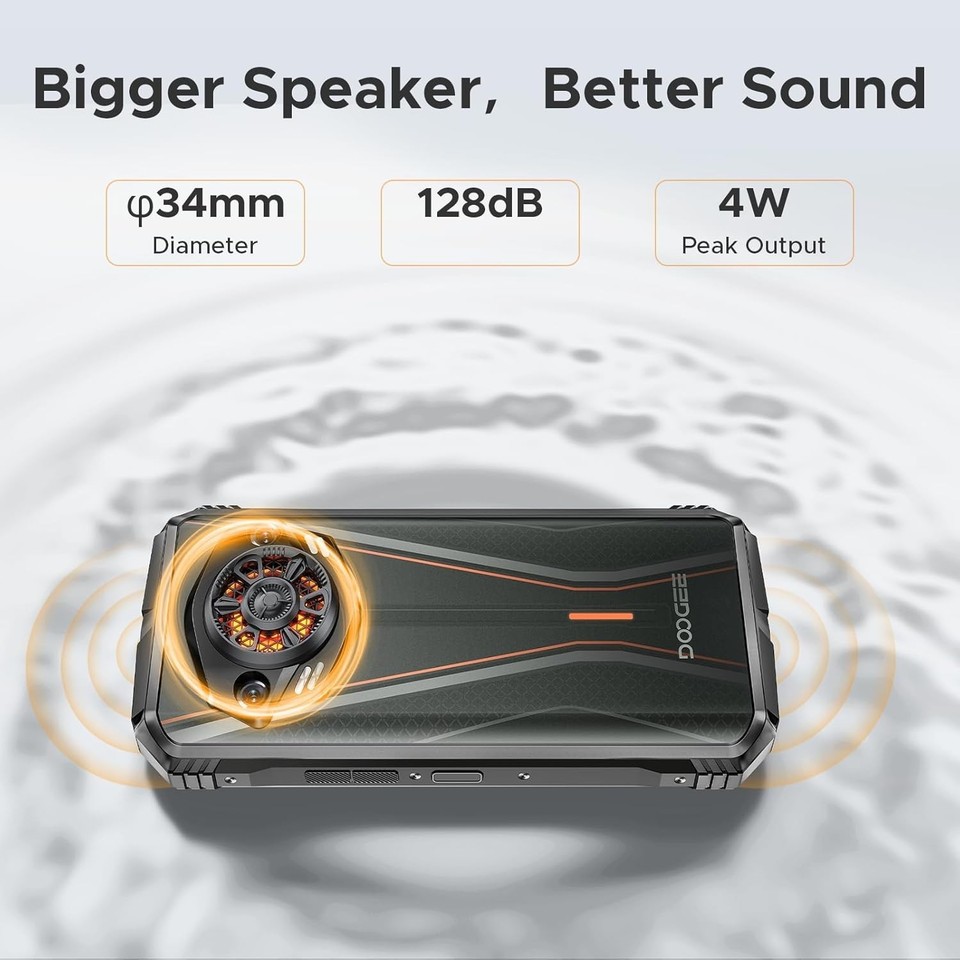 DOOGEE S PUNK Pro Smartphone Unlocked 20GB+512GB Android 14 Rugged Cell ...