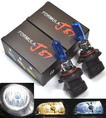 Halogen 9005XS HB3A 65W 5000K White Two Bulbs Head Light High Beam ...