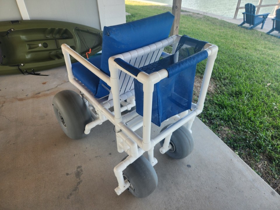 Healthline Rolleez PVC Beach Wheelchair | eBay