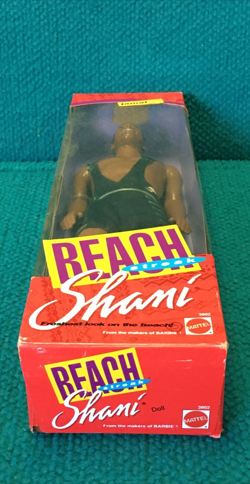 1992 Vintage : BARBIE DOLL "Beach Streak" SHANI friend JAMAL @ African ...