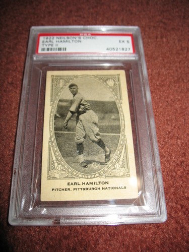 1922 Neilson's Chocolate EARL HAMILTON PSA EX 5 ~Pittsburgh Pirate | eBay