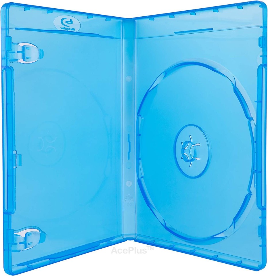 Replacement Empty Single Blu-ray Cases W/ Custom Cover - S (No Discs ...