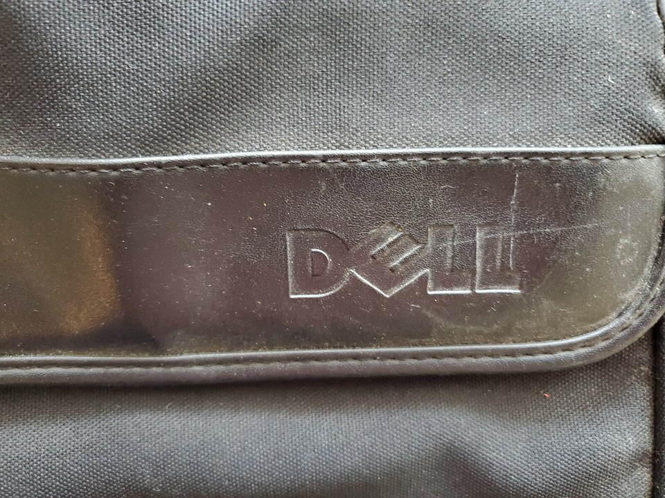 Dell soft sided computer laptop carry case briefcase tote bag 18 x 13 ...