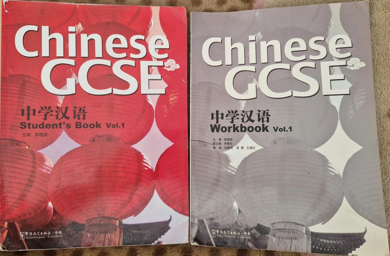 BUNDLE: Chinese GCSE: Student Book and Workbook Volume 1 (2 Books ...