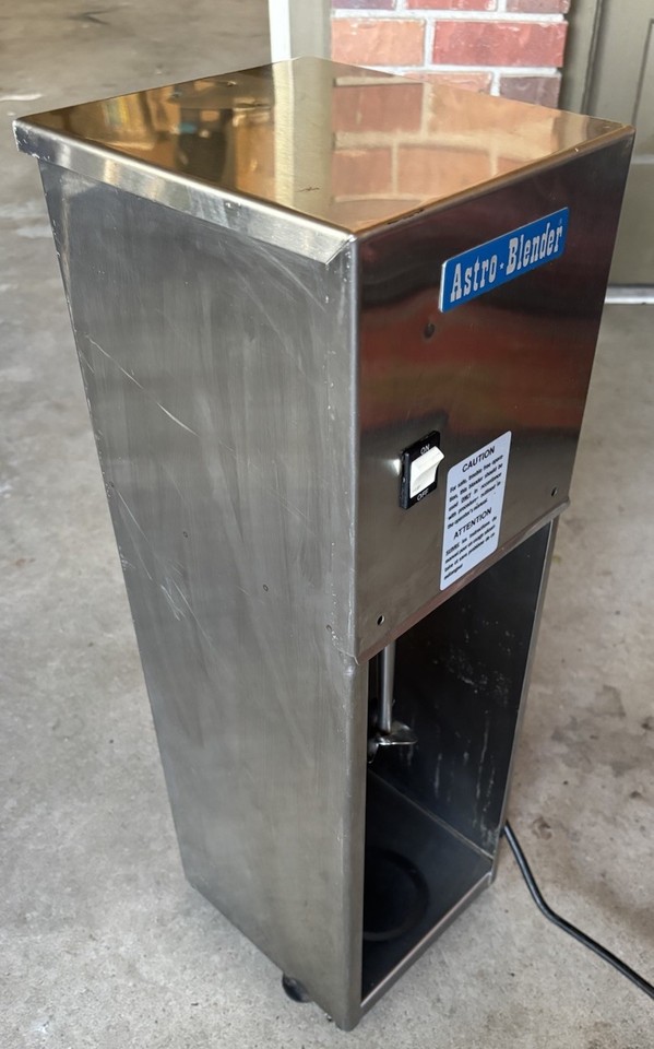 Astro Blender AM-2 Mix-N-Blend Milkshake Maker Malt Ice Cream Blizzard ...