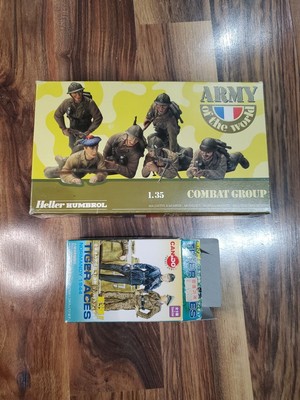 Cando 1:35 Pocket Army Model Kits Tiger Aces Humbrol Combat Army WW2 ...