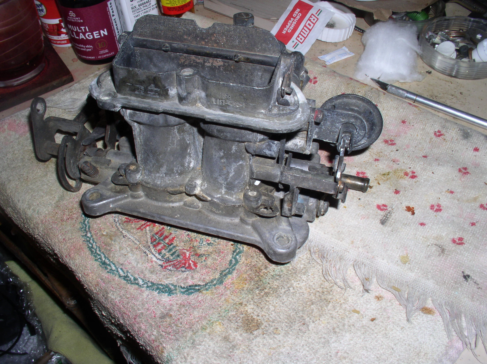 1969 MOPAR HOLLEY SIX PACK 440 carburetor 4392 4393 4394 auto Dodge ...