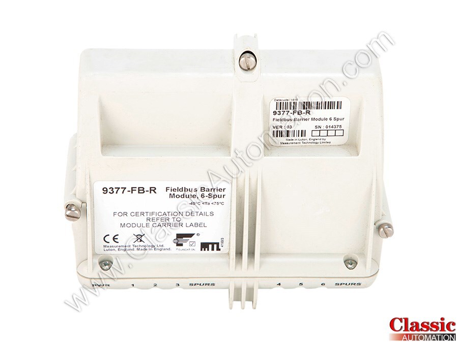 Eaton 9377-FB-R Fieldbus Barrier Module for sale online | eBay