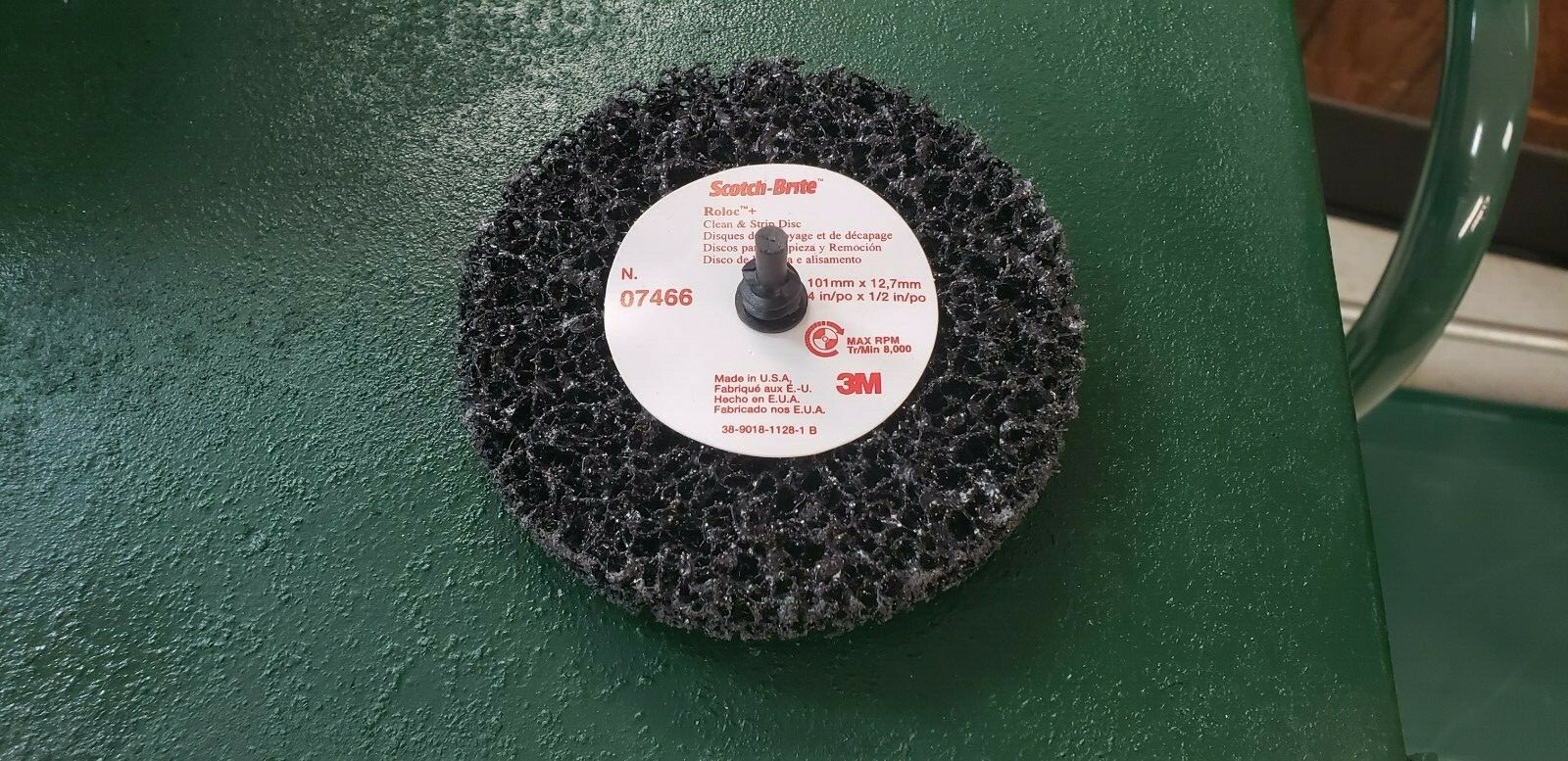 3M™ Roloc™ 4" x 1/2" Clean & Strip Disc 8000 RPM, 051131-07466, 2 ...