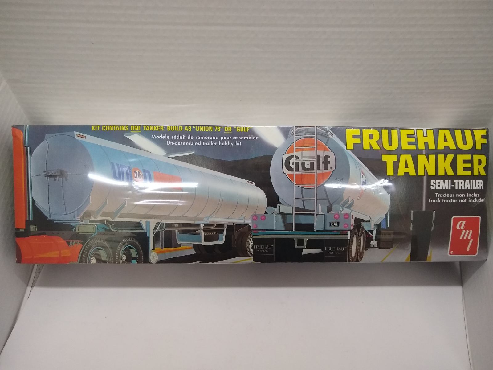 1981 Matchbox AMT Fruehauf Gulf Oil Union 76 Gas Tanker Trailer Model ...