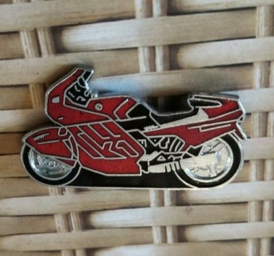 Motorcycle Motorbike Enamel Pin Badge Red Black Silver CLEARANCE | eBay UK