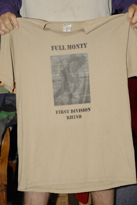 First Division Rhino Full Monty T shirt 1998 lake casitas CA XL FOTL ...