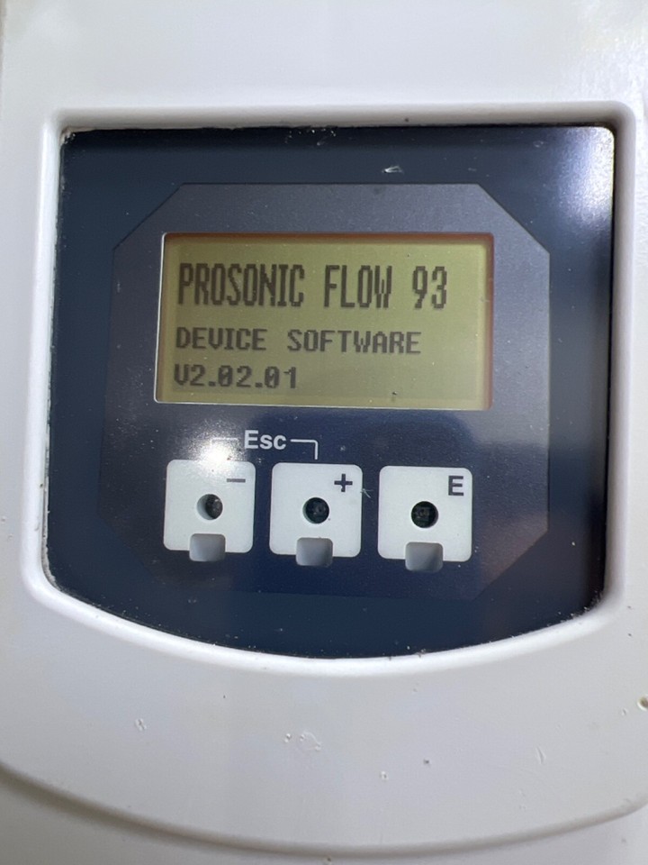 ENDRESS HAUSER PROSONIC FLOW 93T portable 93TA1-BAAEAA | eBay